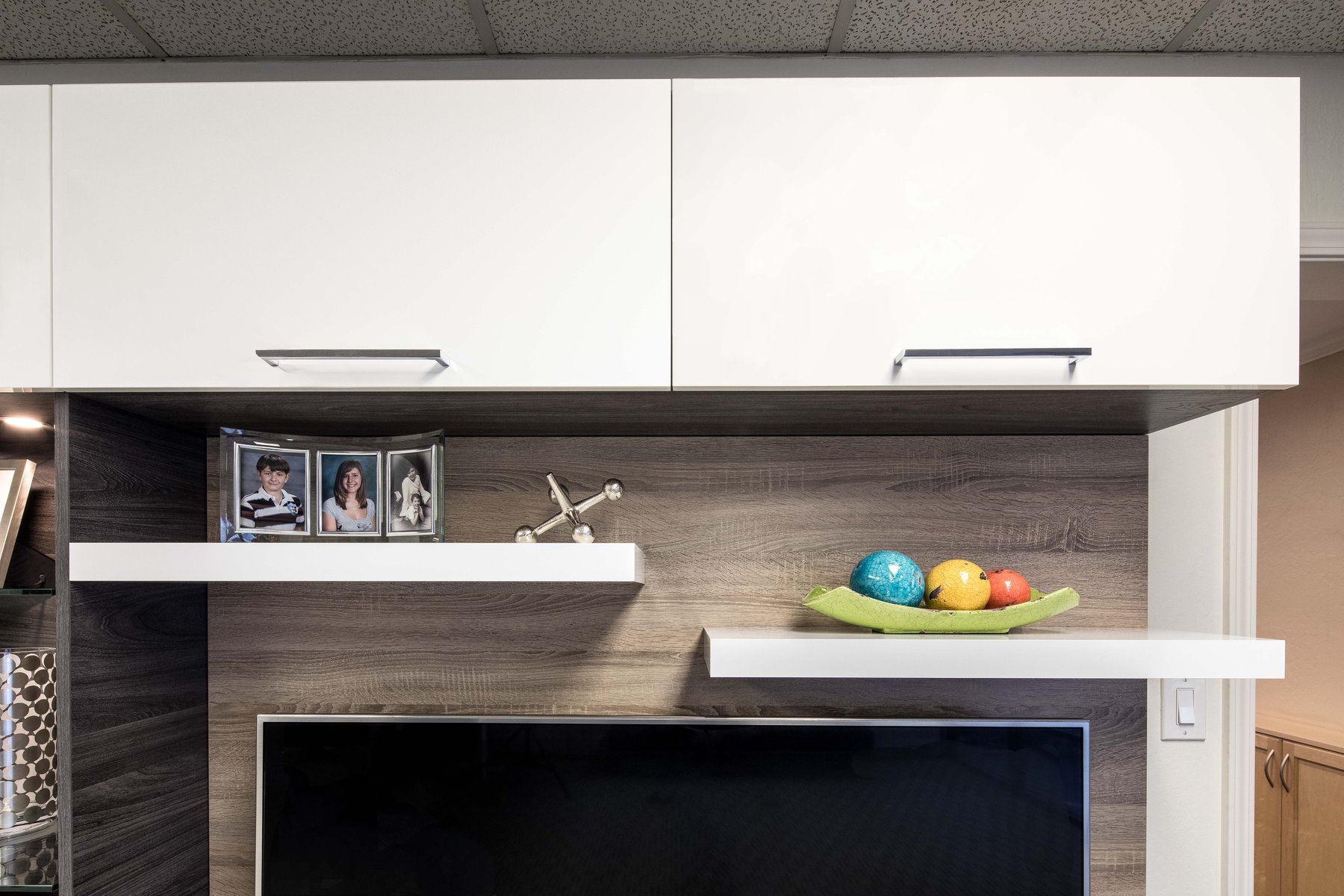 Home Office & Media Center Combination Makes the Most of a Small Space