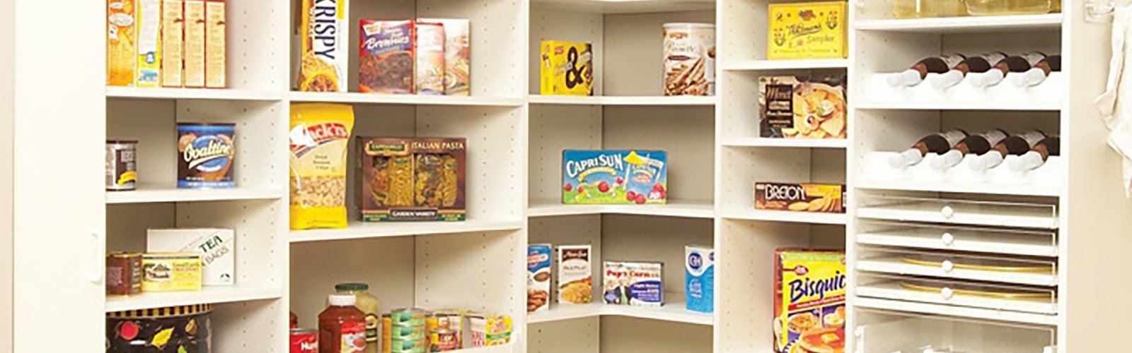 Food for Thought: A Custom Walk-In Pantry Helps Make Parties Perfect in ...