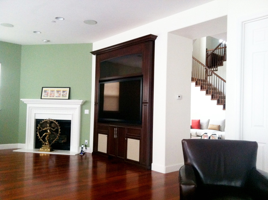 Full Motion TV Mounts and Custom Media Centers Perfectly Suit Classic ...