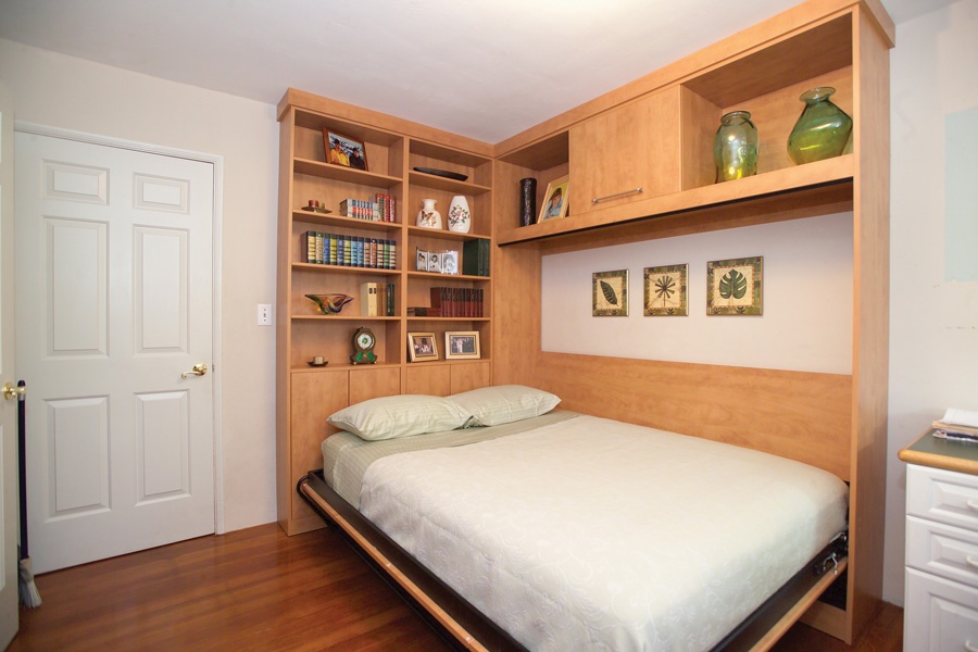 Create a Basement Hideaway in Los Altos with Custom Murphy Beds