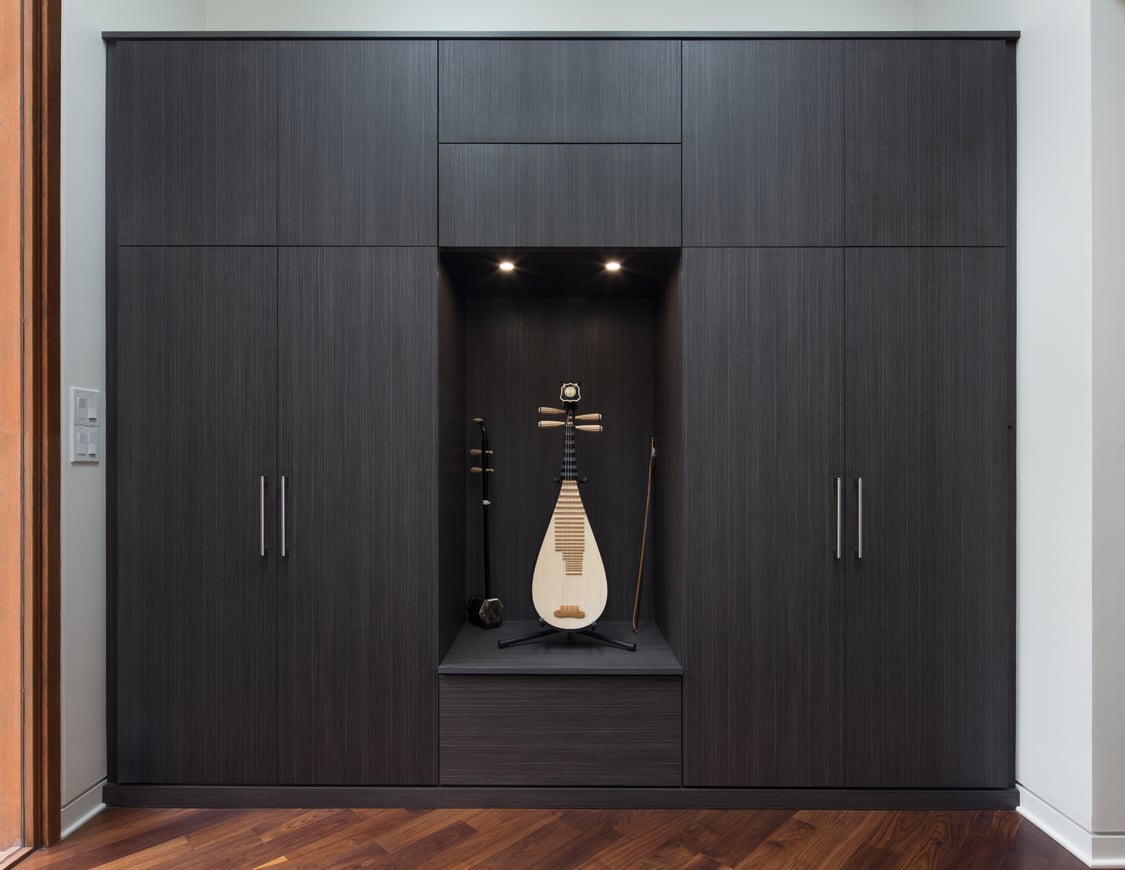Stunning Valet Projects Made with Textured Thermally Fused Laminate