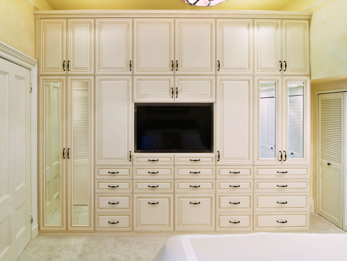 Custom Closets & Cabinets for your Living Room | Valet Custom